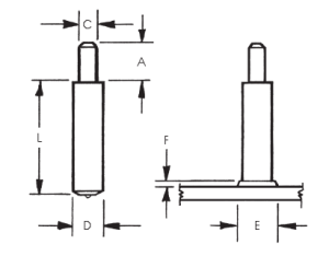 No Thread Shoulder Weld Studs - Complete Stud Welding
