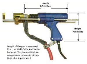 TWE 17000 Heavy Duty Stud Gun - Complete Stud Welding