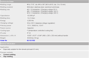 CDi 3102 - Complete Stud Welding